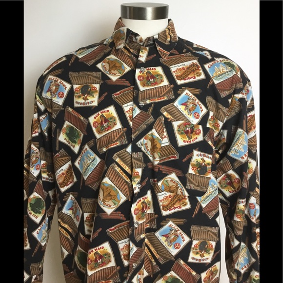 Johnny Cotton | Shirts | Vintage Johnny Cotton Mens Shirt Button Down ...